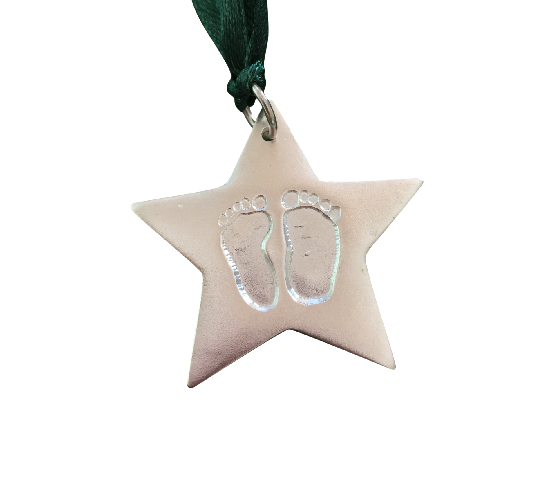 Hand & Footprints Star Christmas Decoration - Christmas Decorations ...
